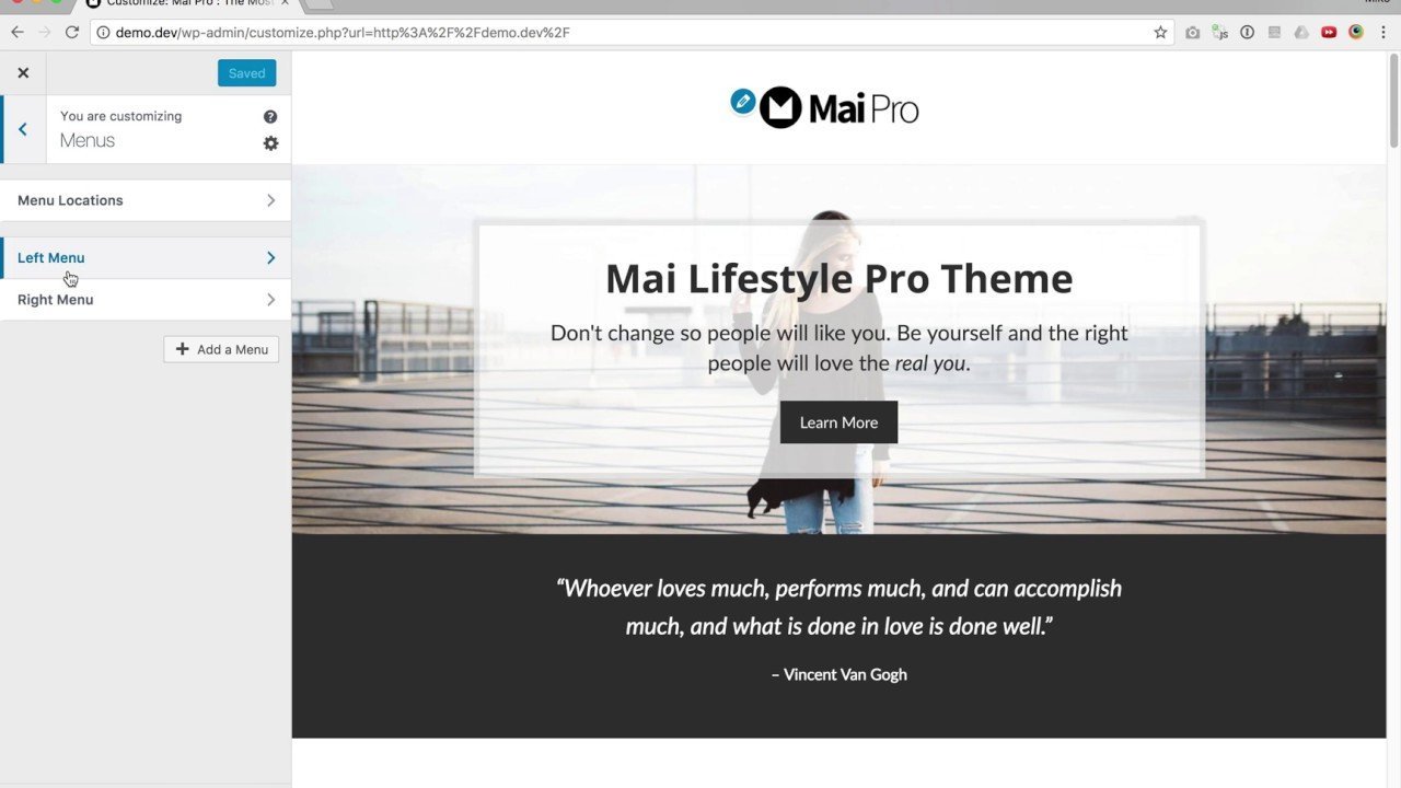 How to Center or Left Align Your Website Logo