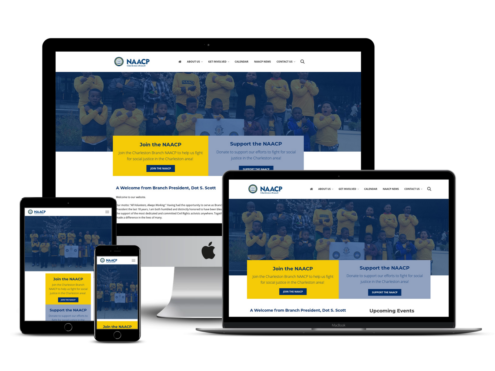 NAACP Charleston Branch » Mai Theme for WordPress Websites